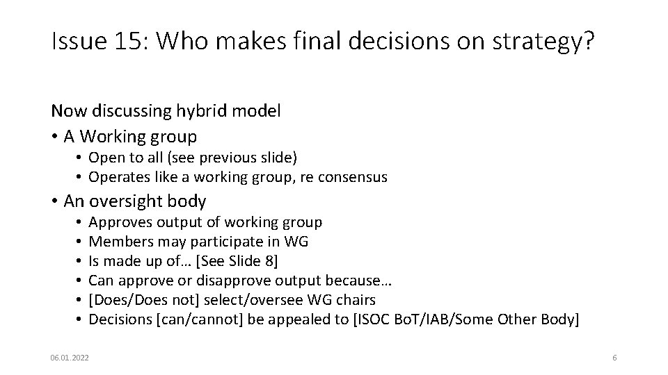 RFC Editor Future Development Program Brian Rosen Eliot