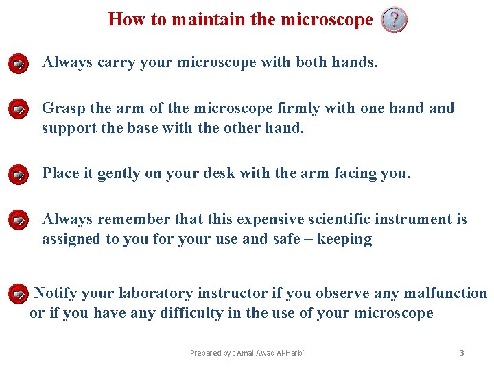 Microscopy Cell Structure Prepared by Amal Awad AlHarbi