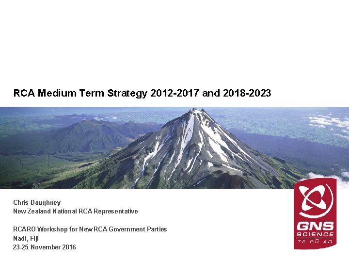 RCA Medium Term Strategy 2012 2017 and 2018