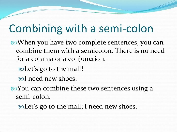 Turning Simple Sentences into Compound Sentences Using FANBOYS