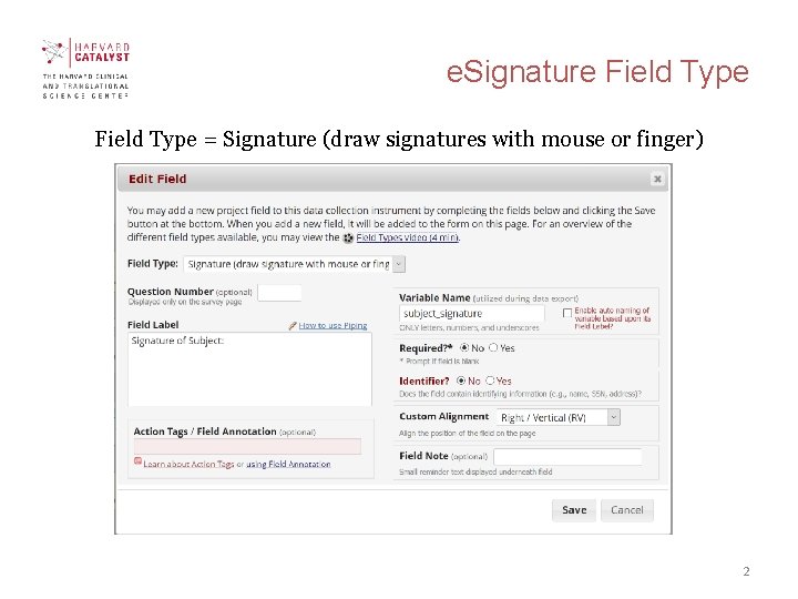 Surveys and e Signatures REDCap CON 2017 http