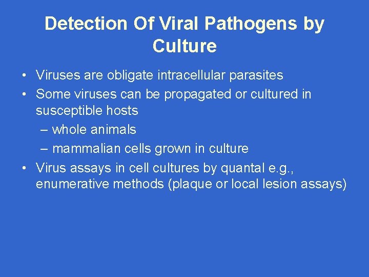 Viral Identification Detection by CPE Detection Of Viral
