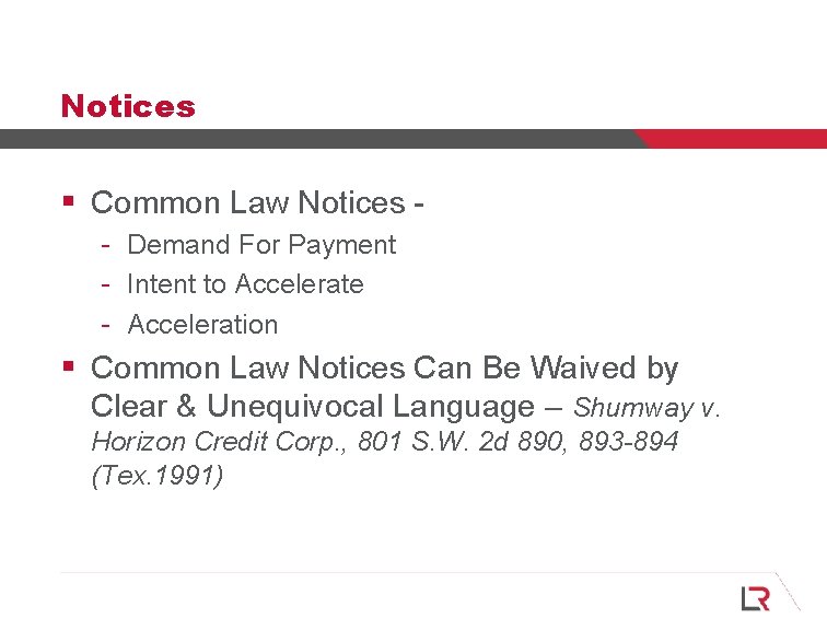 TABC Webinar SeriesBanking 101 COLLECTION ISSUES Jeff Novel