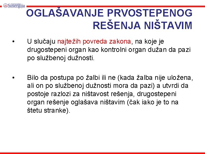 DRUGOSTEPENI UPRAVNI POSTUPAK Prof dr iur Marija Kosti