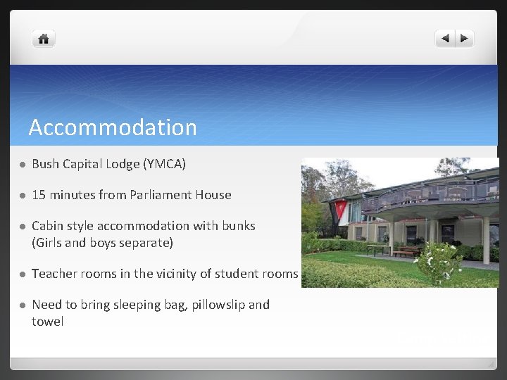 Canberra Study Tour 2018 Monday 30 th July