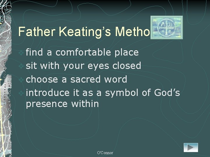 And Father Thomas Keating By Erin OConnor OConnor