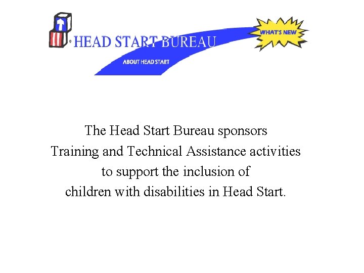 Jim OBrien Head Start Bureau Health and Disabilities