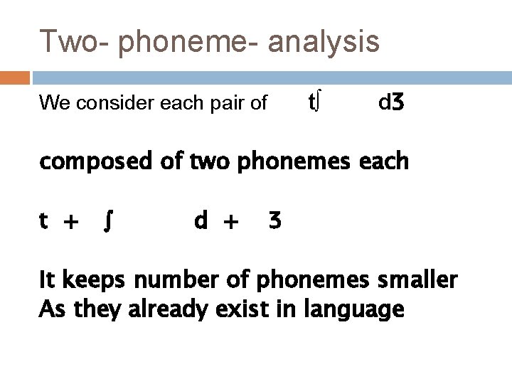 CHAPTER 13 Problems in Phonemic Areas of difficulty