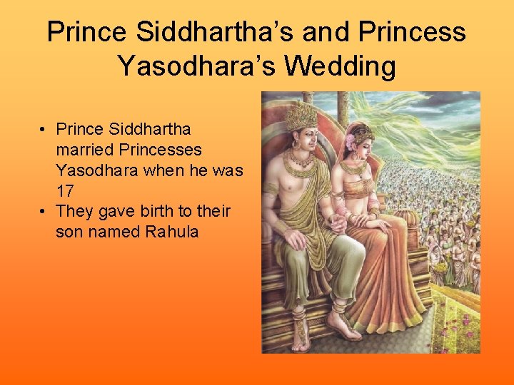 Life of Gautama Buddha from Birth to Renunciation