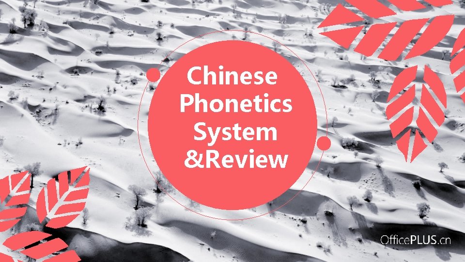 Chinese Phonetics System Review CONTENTS 01 02 03
