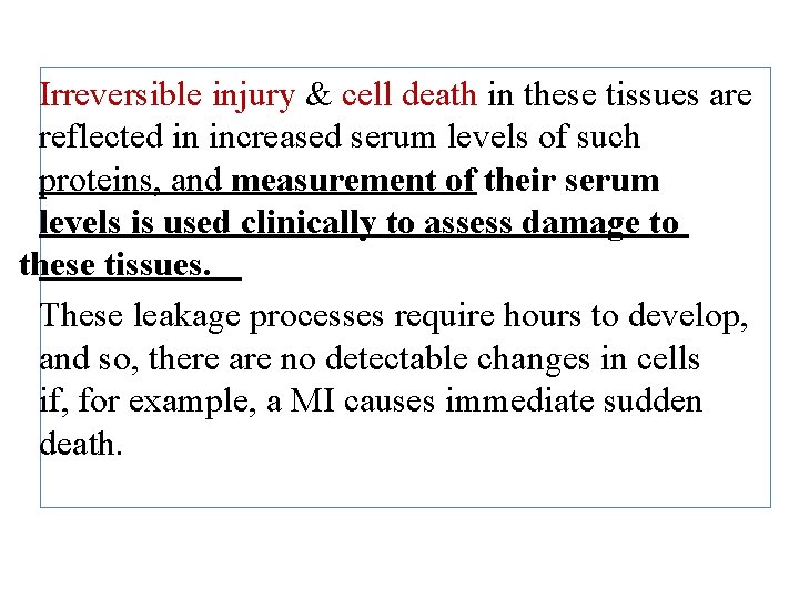 General Pathology Overview of Cell Injury and Cell