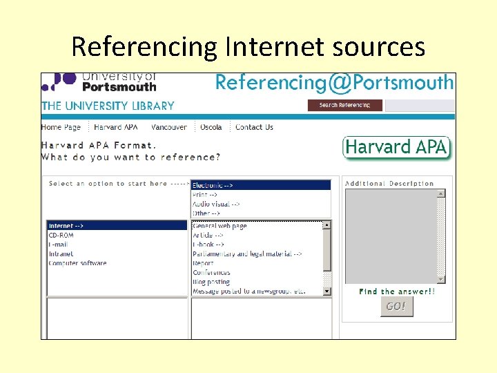 Using the Internet successfully Using the Internet successfully