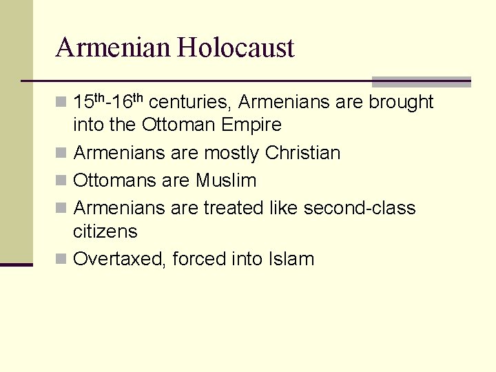 Genocide Exploring 20 th century genocides Genocide geno