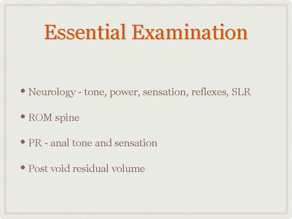 Back Pain Alastair Jones Back Pain Back pain