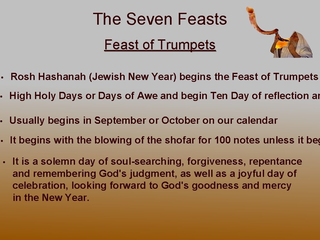 The Seven Feasts The Seven Feasts Spring Holidays