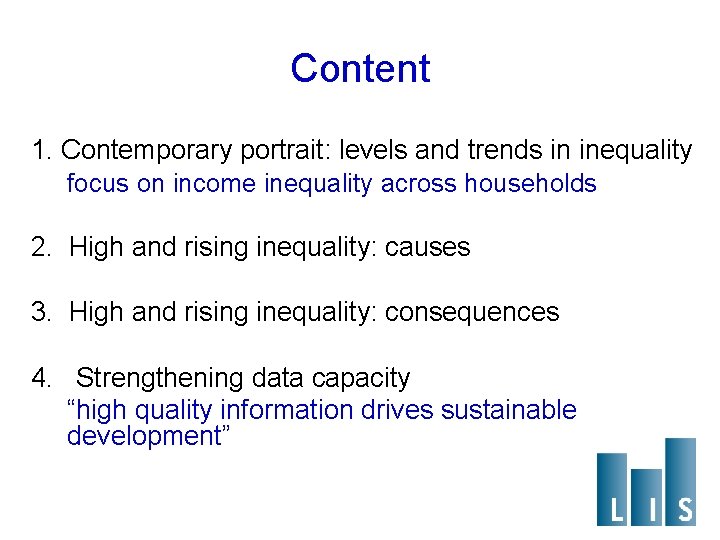 Inequality by the Numbers Introduction and Overview June