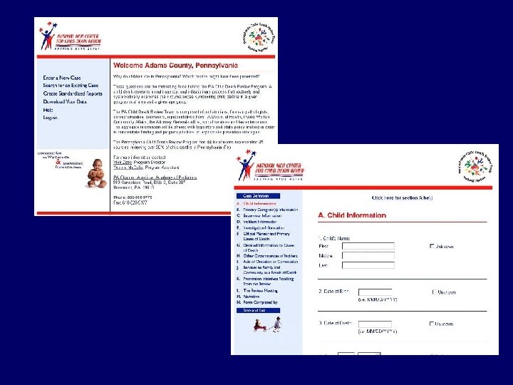 Child Death Review Reporting From Case Review to