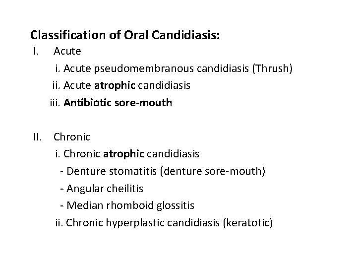 FUNGAL INFECTIONS OF ORAL CAVITY Dr Gitanjali Khulbe
