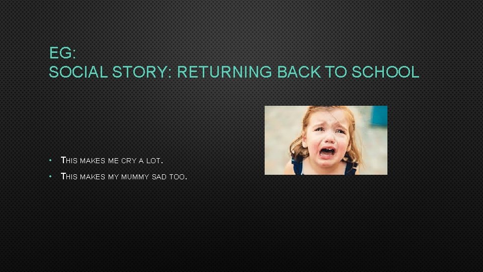 HOW TO WRITE A SOCIAL STORY AVANTI HOUSE