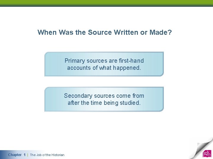 Historians at Work How We Find Out About