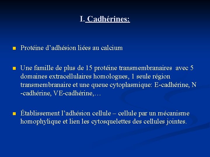 ADHESION CELLULAIRE Quynh Hoa NGUYEN Master 2 Microbiologie