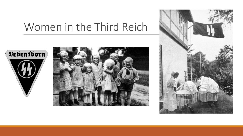 Women in the Third Reich Daily Question What