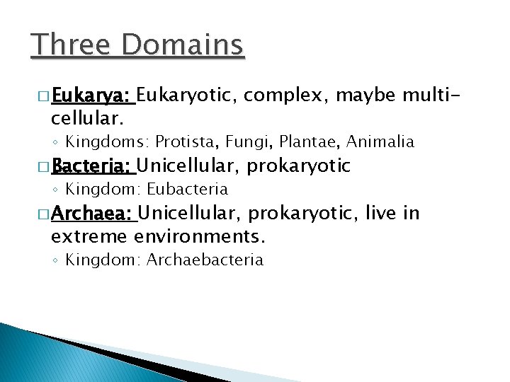 Classification Chapter 18 Finding Order in Diversity Why
