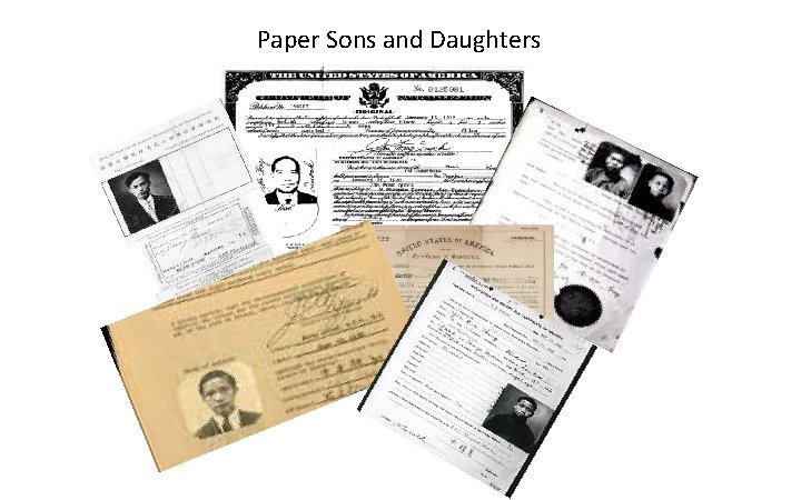 The New Immigrants and Becoming American Second Industrial