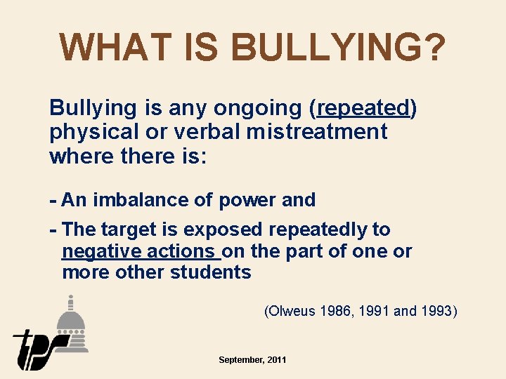 GOOD MORNING BULLYING AND TECHNOLOGY ISSUES Meg Braun
