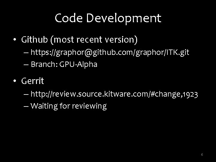GPU Acceleration in ITK v 4 summer meeting