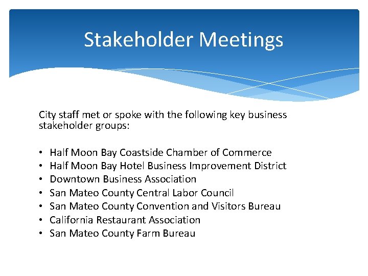 City of Half Moon Bay Local Minimum Wage