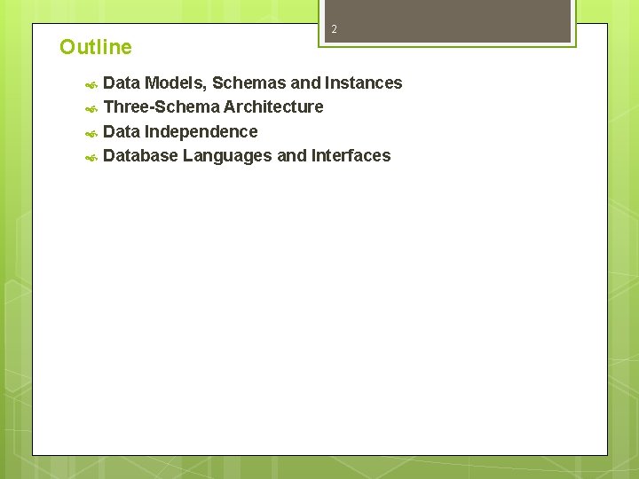 BLM 258 Chapter 2 Database System Concepts and
