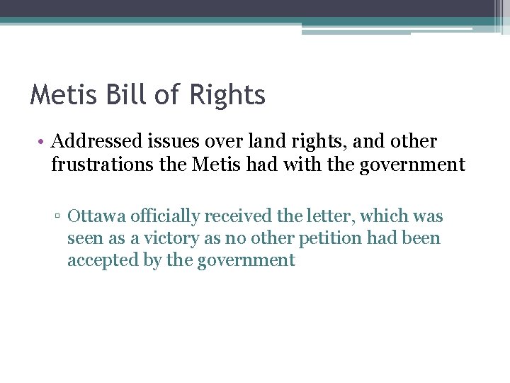 The Northwest Rebellion Close but no cigar Northwest