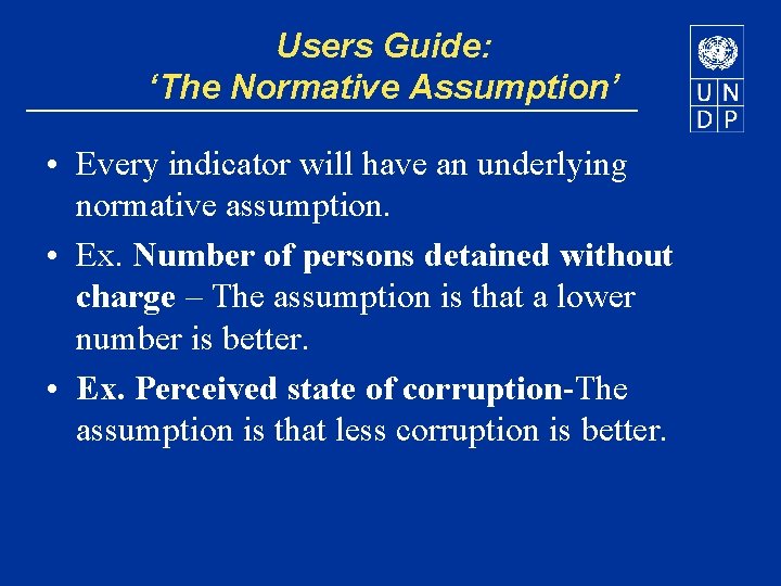 The Use and Abuse of Indicators Joachim Nahem