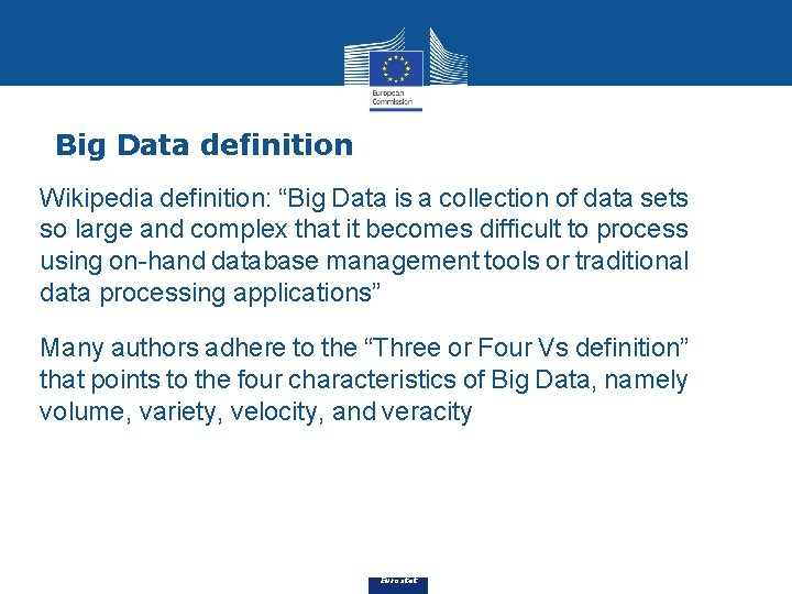 Big Data introduction to Big Data and its