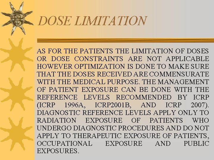 Radiation Protection in Medical Applications B S Rao