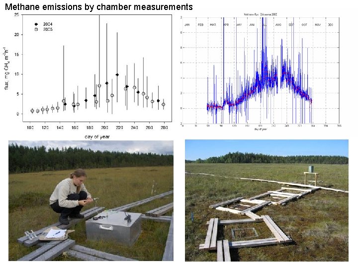 Measurements of gas exchange at Siikaneva boreal fen