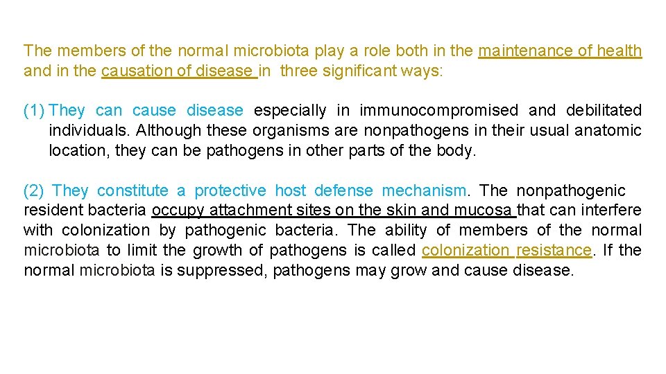 NORMAL HUMAN MICROBIOTA DR WASAN ABDUL ILAH BAKIR