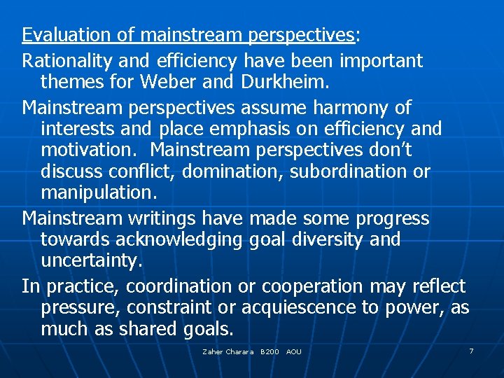 Chapter 8 B 200 Reader 4 Studying Organizations