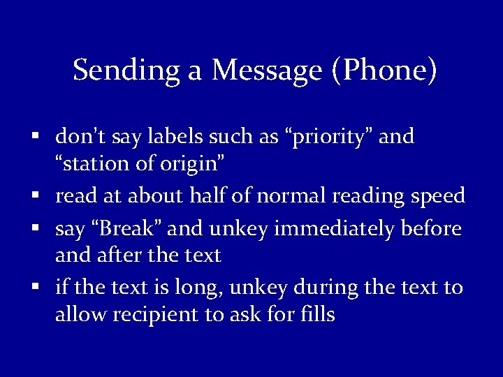 Radiograms and Traffic Handling LEE COUNTY FLORIDA A