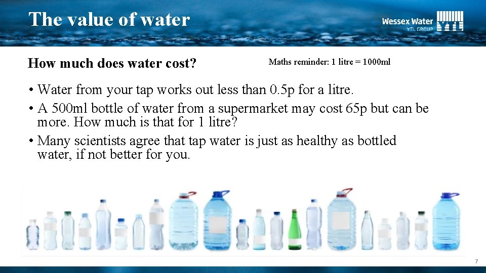 World Water Day 2021 Valuing water A world