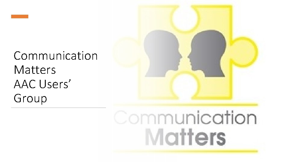 Communication Matters AAC Users Group Answers Round 1