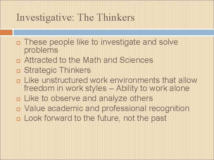 Strong Theory and Background What people do is