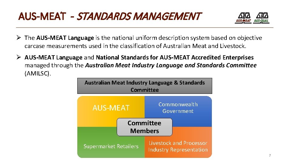 Meat Messaging Presentation of an eSystem between USA