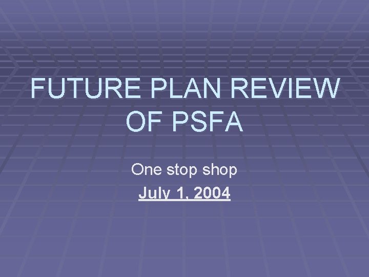 The Public School Facilities Authority Plan Review Process