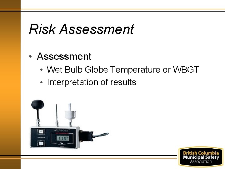 Heat Stress Agenda Definitions Regulation Responsibilities Hazard ...