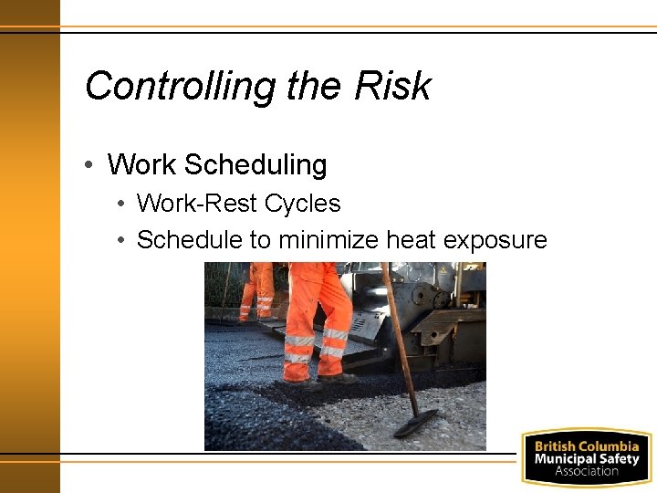 Heat Stress Agenda Definitions Regulation Responsibilities Hazard ...