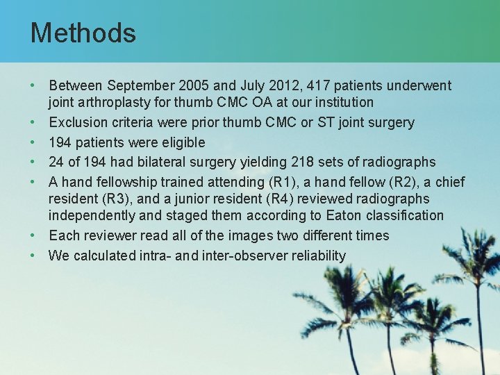 Radiographic Prevalence of Concomitant Scaphotrapezial Arthritis with Thumb