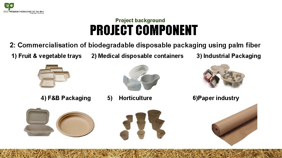 Project Proposal Biodegradable and Compostable products using Agrofiber