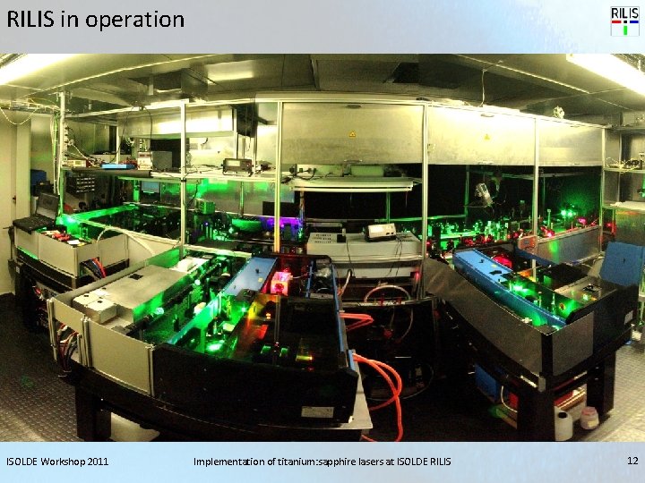 Implementation of titanium sapphire lasers at ISOLDE RILIS